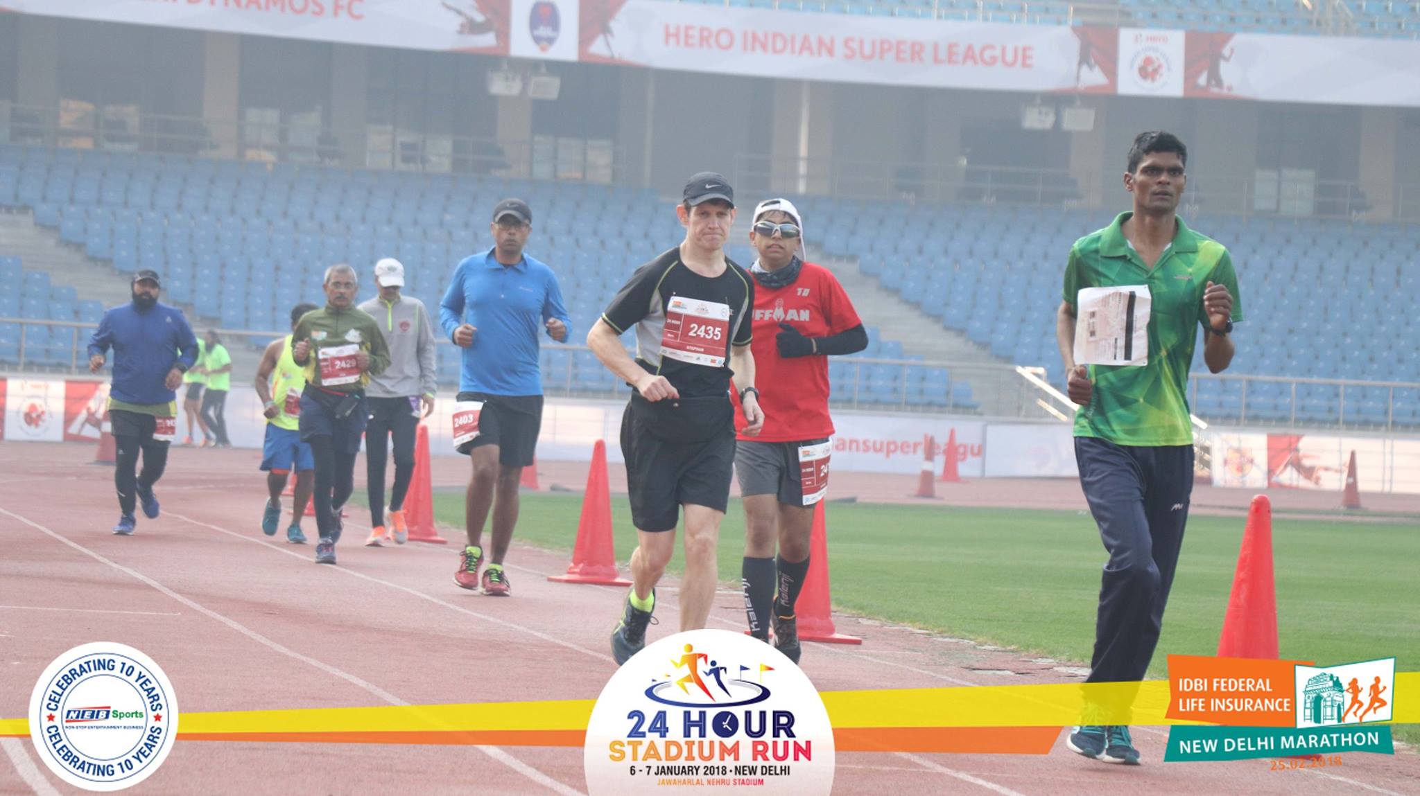 Lessons learned at the 24 hour stadium run – Running with a Friend